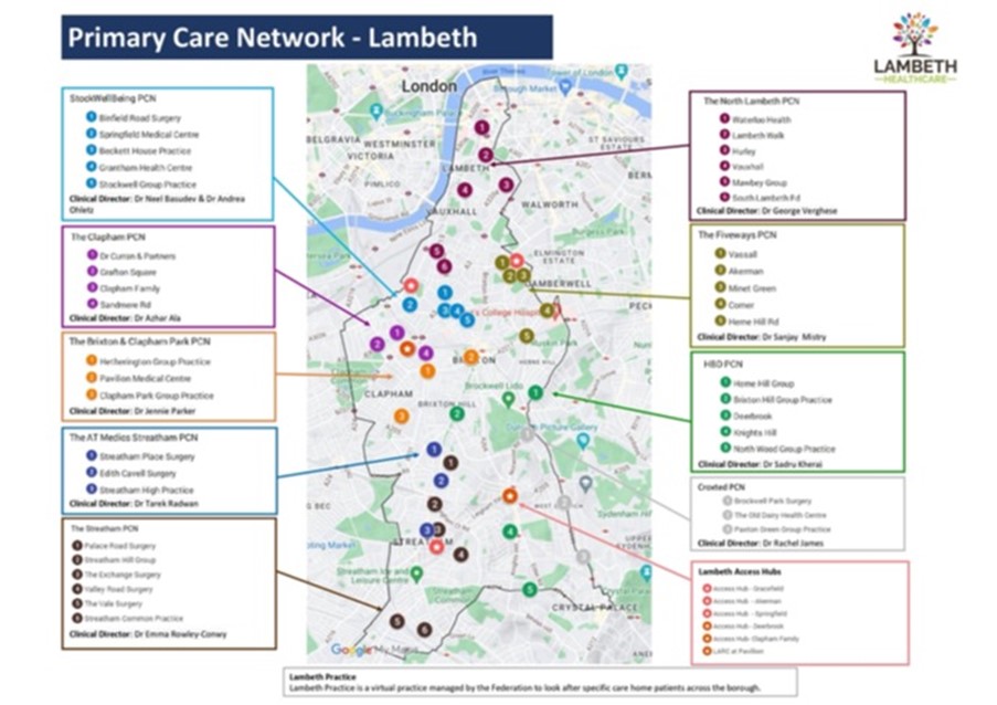 Introducing our Primary Care Networks (PCN) Engagement Project | Healthwatch Lambeth